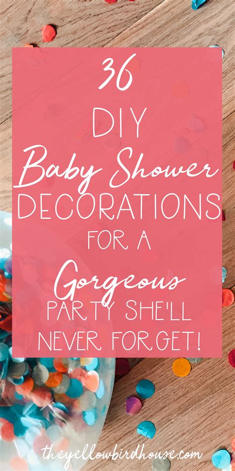 Baby Shower Diy Decoration Ideas Shelly Lighting