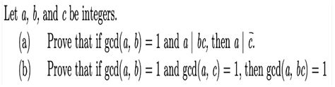 solved let a b and c be integers a prove that if