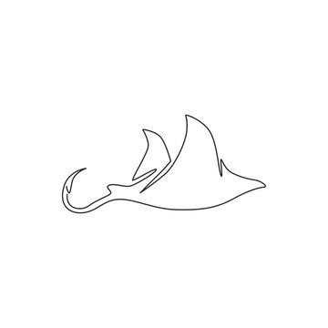 L Gica Ruptura Presumir Manta Ray Drawing Silencio Comercio Milicia