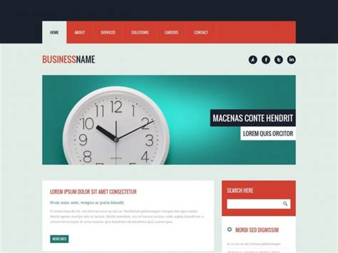 Plantilla Html Css Gratuita Html Plantillas Html Gratuitas Riset
