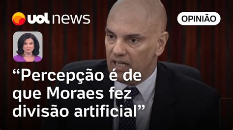 Moraes se declara impedido Divisão inusitada de investigação ajuda a