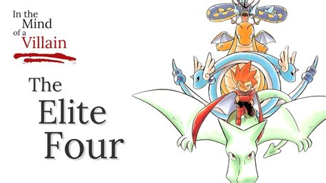 In The Mind Of A Villain The Elite Four Kanto From Pokemon