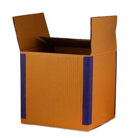 7 Ply Brown Corrugated Packaging Box At Rs 28 Piece Corrugated Box In