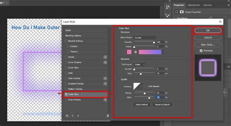 How Do I Make Outer Glow In Photoshop WebsiteBuilderInsider
