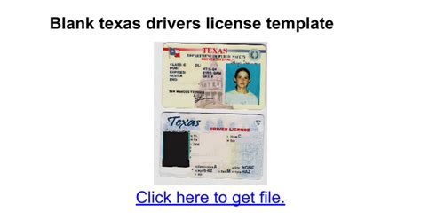Texas Id Template Photoshop Easy To Customize Layer Based Fonts