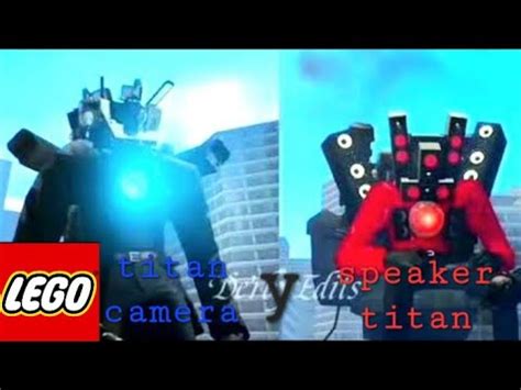 Tutorial Titan Camara Y Titan Bocina Lego YouTube