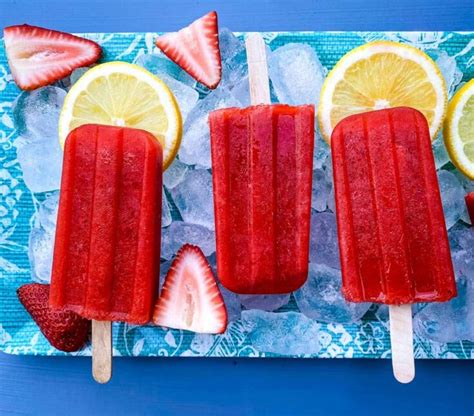 Sugar Free Popsicles Strawberry Lemon Video