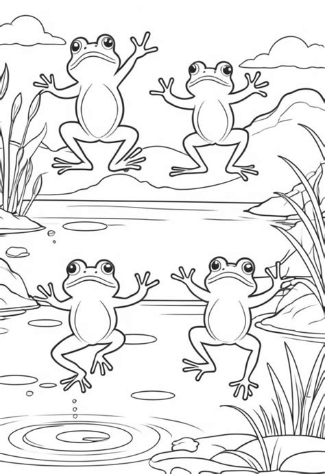 Frog Free Printable Coloring Pages Color My Pages