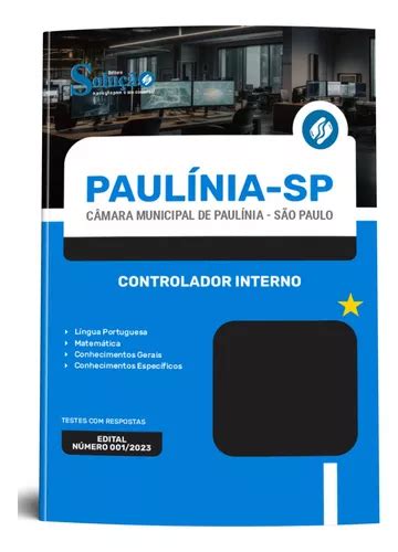 Apostila Completa Controlador Interno Câmara Municipal De Paulínia Sp