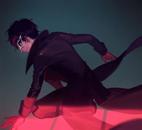 Amamiya Ren Persona And 1 More Drawn By Naked Cat Danbooru
