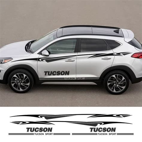 2pcs Car Both Side Door Stickers Vinyl Film Automobiles Sports Graphics