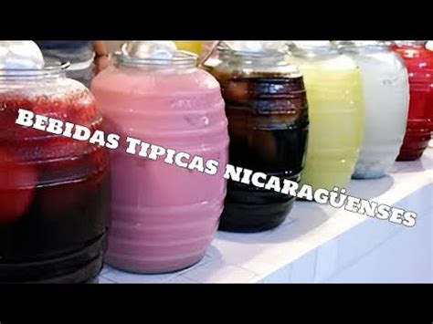 Bebidas Típicas y Naturales Nicaragüenses Apoyemos lo nuestro YouTube