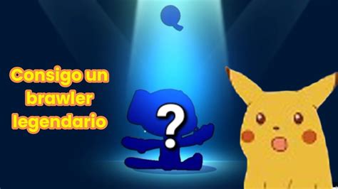 Mi Primer Video Y Consigo Un Brawler Legendario Brawl Stars YouTube