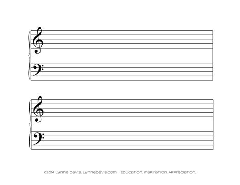 Grand Staff Printable Free Printable Templates