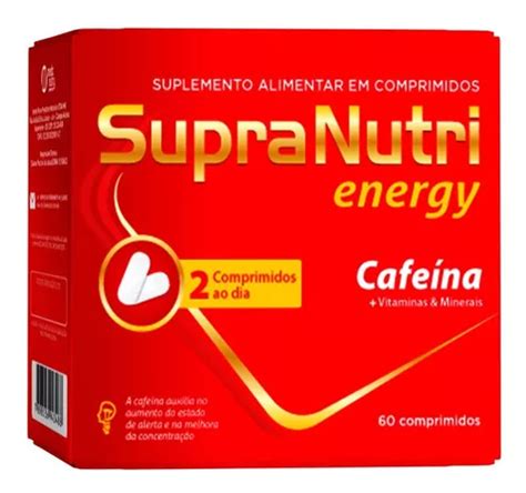 Suplemento En Comprimidos Supra Nutri Energy Supranutri Energ A