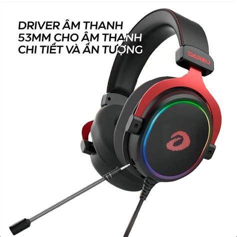 Tai Nghe Dareu Eh S Rgb Black Red M Y T Nh B O L C
