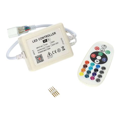 Contrôleur de bande LED RGB 220V Wifi IR