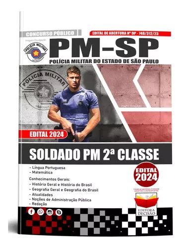 Apostila 2024 Concurso Pm sp 2024 Polícia Militar De São Paulo Soldado