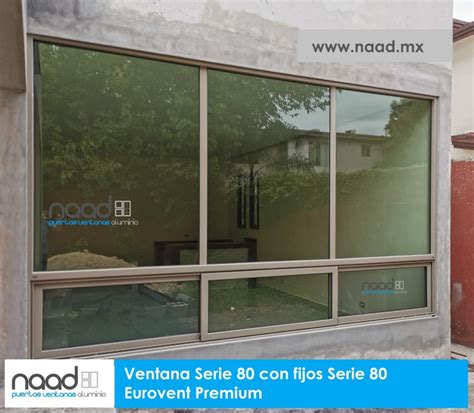 Ventana De Aluminio Serie Naad