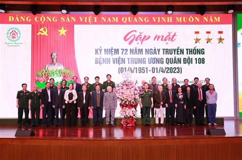 Gặp mặt truyền thống nhân kỷ niệm 72 năm thành lập Bệnh viện 1 4 1951