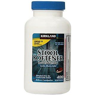 Buy Compare Stool Softener To Colace Kirkland Signature Stool
