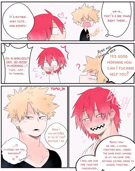 Katsuki Bakugo x Eijiro Kirishima Boku no hero Academia アニメキャラクター