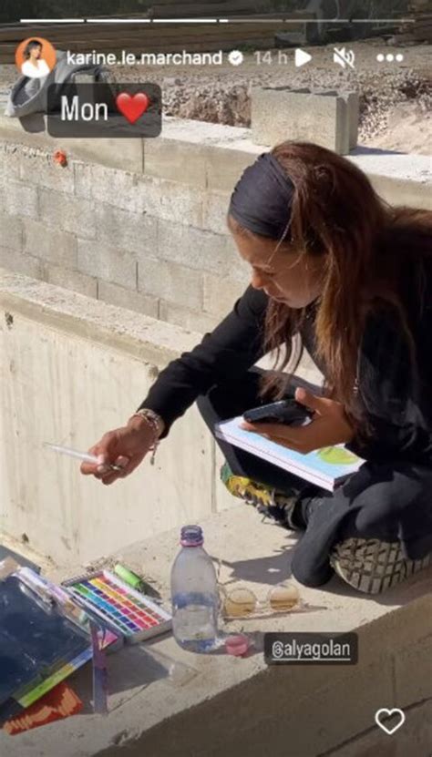 Karine Le Marchand dévoile une rare vidéo de sa fille Alya Voici