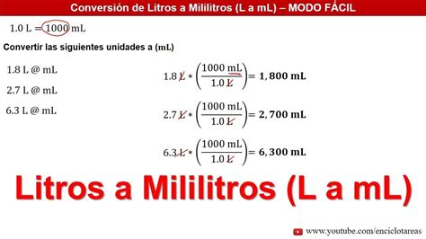 Cuantos Mililitros Hay en un Litro de Agua Respuesta Fácil y Exacta