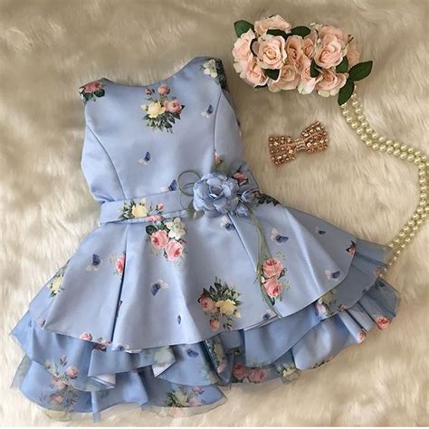 Pin de Anju Ch em Moda infantil Vestidos infantis Roupas de bebê