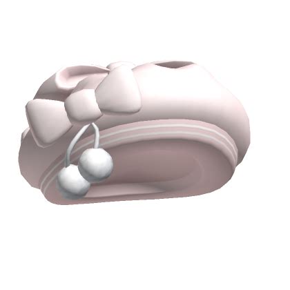 Pastel Hair Beret W Bow Pink Roblox