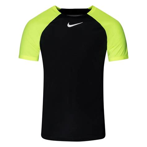 Nike T shirt d Entraînement Dri FIT Academy Pro Noir Jaune Fluo Blanc