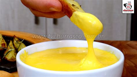 Como Fazer Molho Cheddar Cremoso Tv Churrasco TV Churrasco