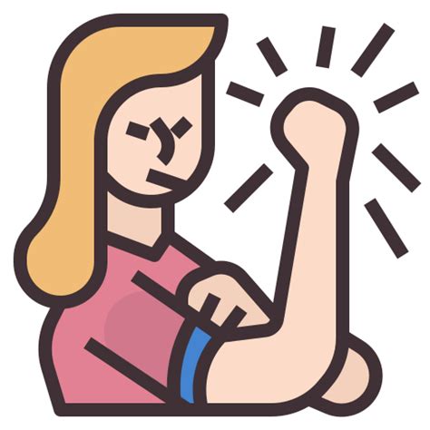 Feminist Generic Outline Color Icon