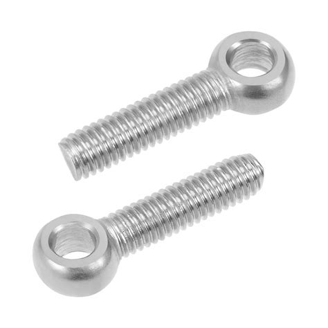 Uxcell M6 X 25mm Machinery Shoulder Swing Lifting Eye Bolt 304