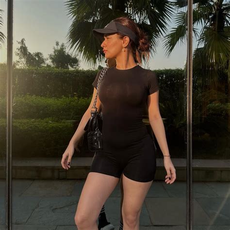 Unseen Photos Avneet Kaur Aashika Bhatia And Anushka Sens Curvaceous Figure In Black
