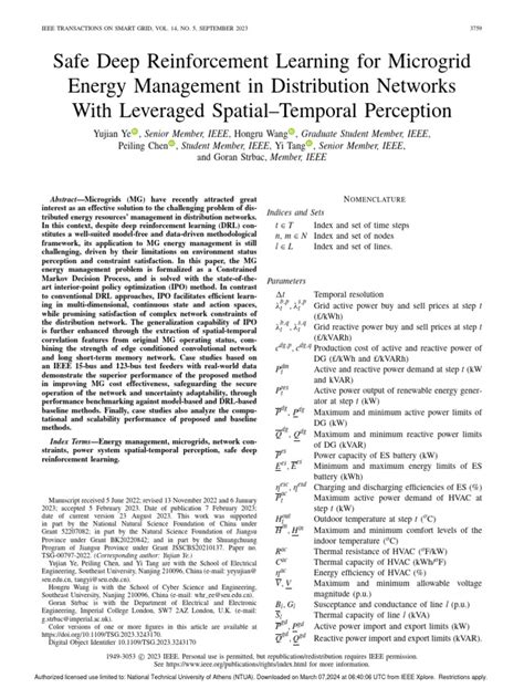 safe deep reinforcement learning for microgrid energy management in distribution networks with