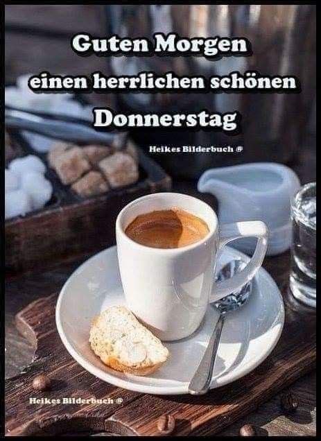 Pin Von Gaby Spieltundbastelthier Auf Donnerstag Guten Morgen