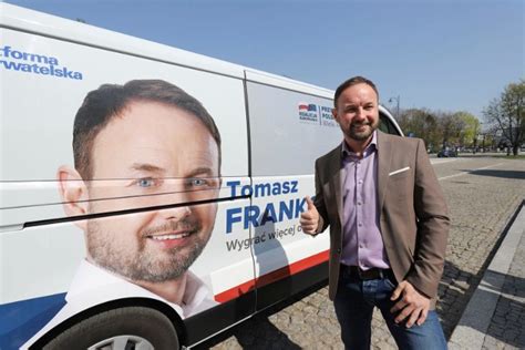 Wybory do Europarlamentu 2019 Tomasz Frankowski chce odwiedzić