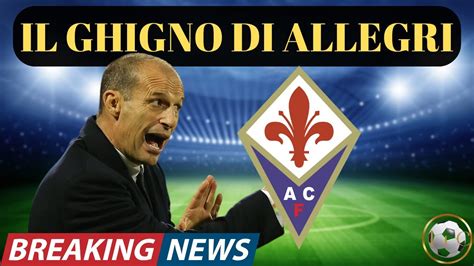 ALLEGRI FA IL GHIGNO DOPO LA VITTORIA CON LA FIORENTINA IL GESTO CHE