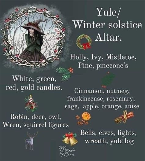 Pin by 𝓐𝓶𝔂 on Sabbats The Wheel of the Year Yule traditions