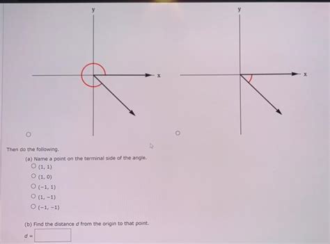 [solved] draw the following angle in standard position