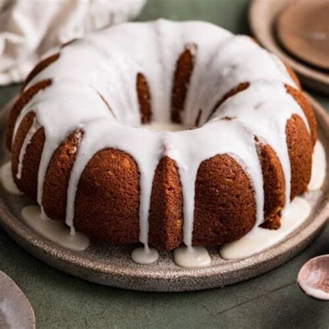 Moist And Easy Gingerbread Bundt Cake Frosting And Fettuccine