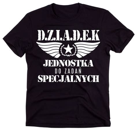 KOSZULKA dla dziadka dziadek jednostka do zadań specjalnych id 135004
