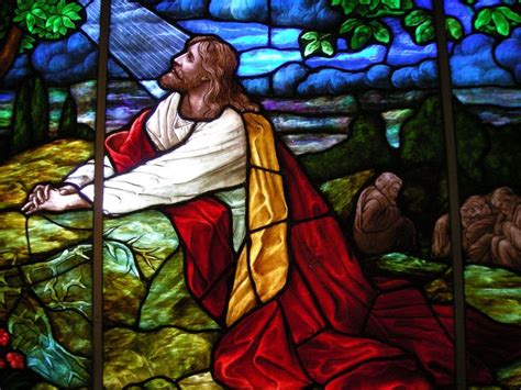 Jesus Praying At Gethsemane Christ Praying In The Garden Of