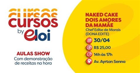 NAKED CAKE DOIS AMORES DA MAMÃE em Parnamirim Sympla