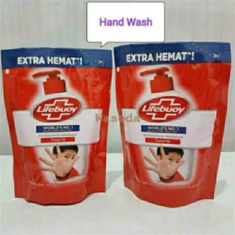 Jual Lifebouy Hand Wash Sabun Cuci Tangan Refill 180ml Merah