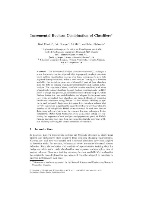 pdf incremental boolean combination of classifiers