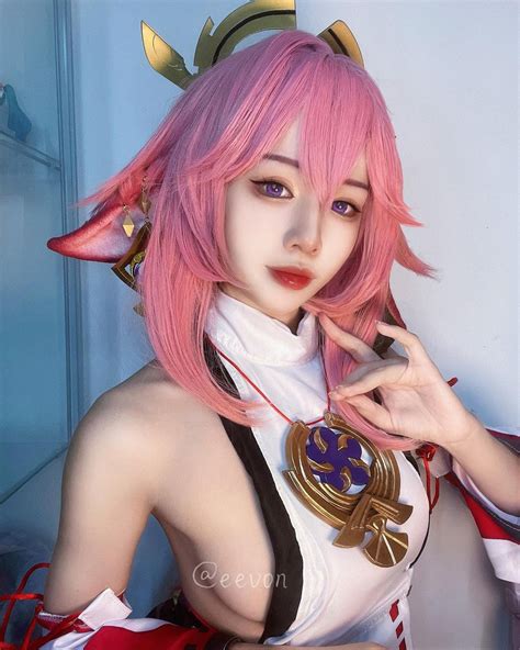 Yae Miko Cos Genshin Impact Hoyolab