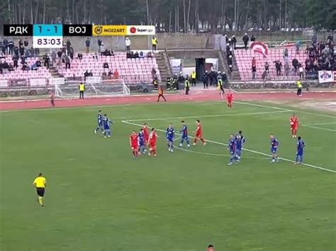 MOZZART BET SUPERLIGA SRBIJE 21 KOLO Radnički 1923 Vojvodina 2 1