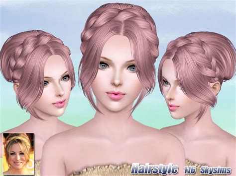 The Sims Resource Skysims Hair 116